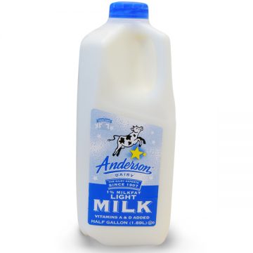Vitamin D Milk - Anderson Dairy